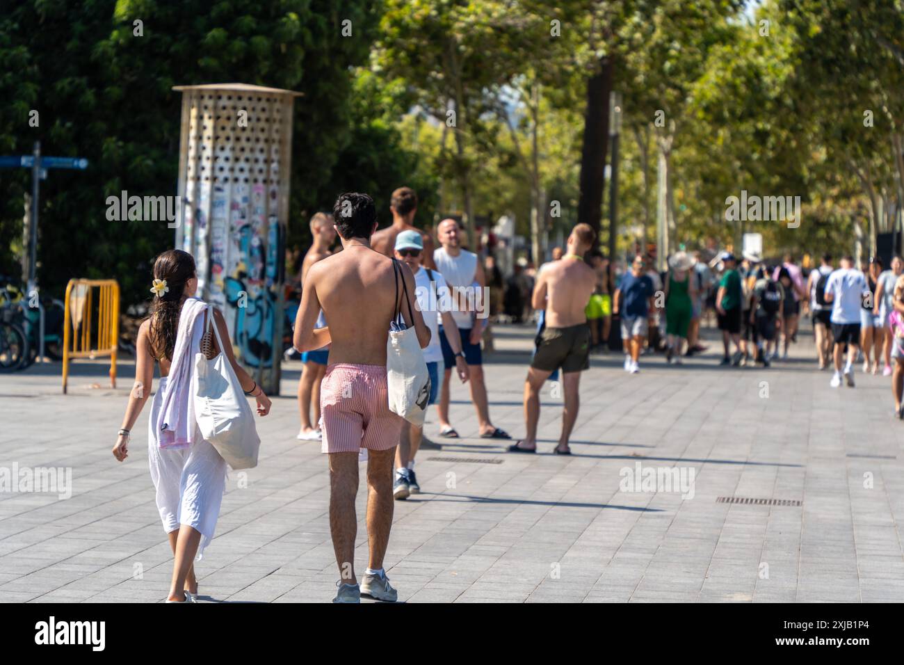 Spain is experiencing its first heat wave in an unusual summer, where ...