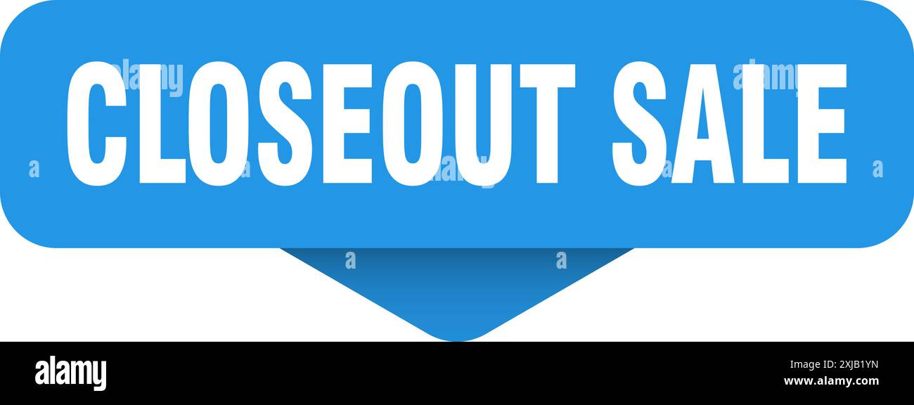 closeout sale sticker. closeout sale sign on transparent background ...