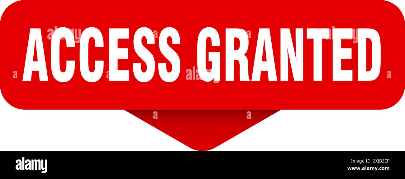 access granted sticker. access granted sign on transparent background ...