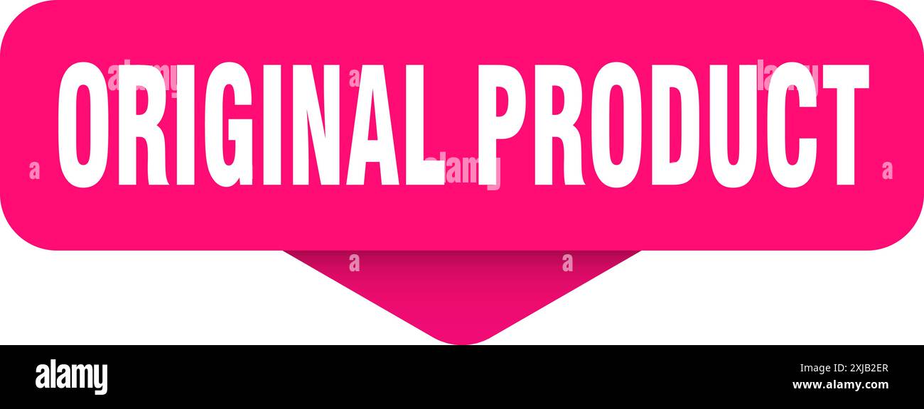 original product sticker. original product sign on transparent ...