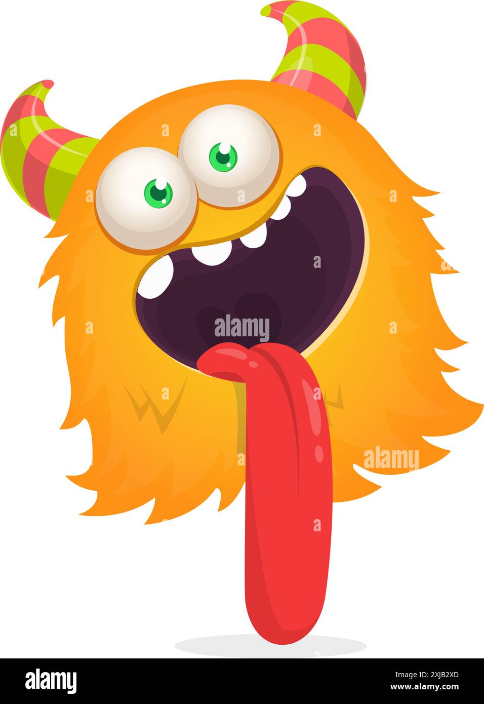 Showing screaming face Stock Vector Images - Alamy