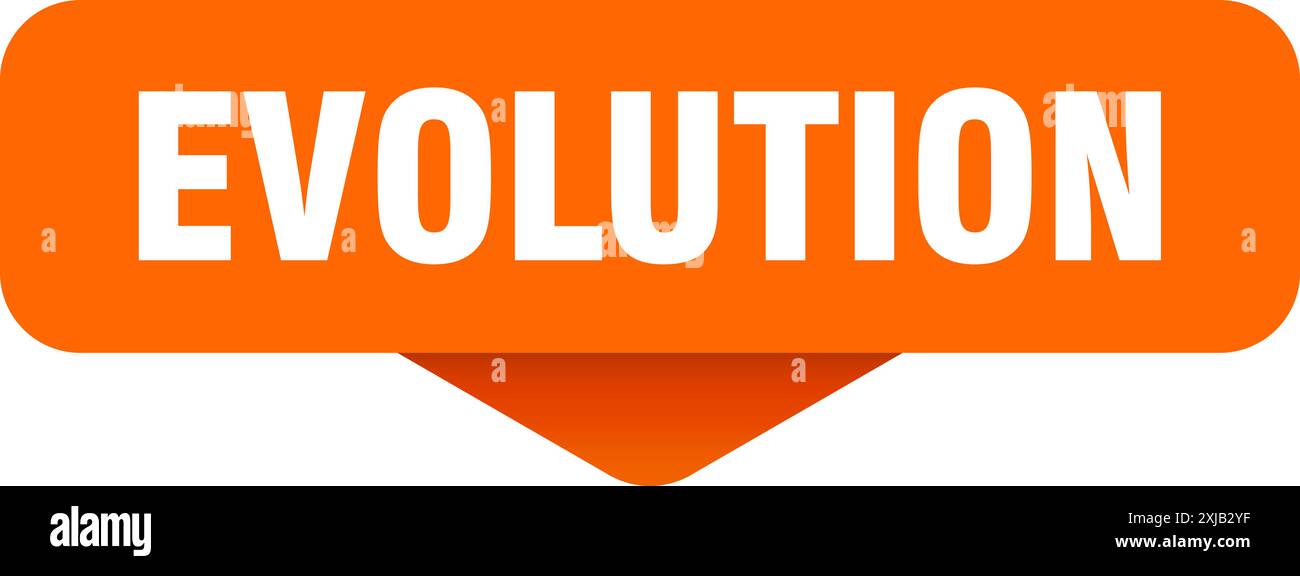 evolution sticker. evolution sign on transparent background ...