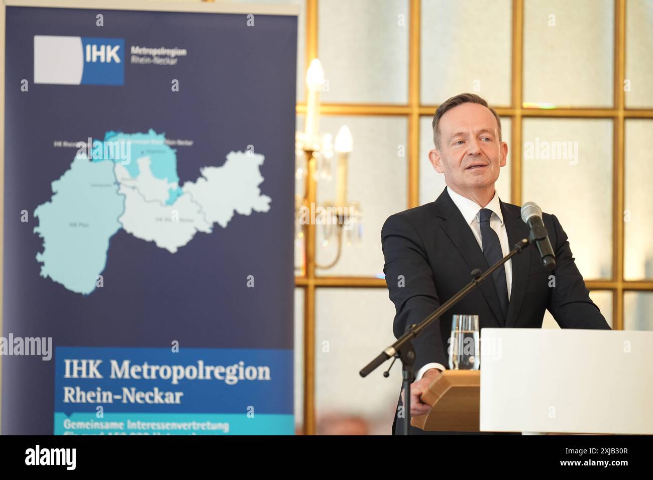 IHK MRN Wirtschaftsforum 2024 Verkehrsminister Volker Wissing bei ...