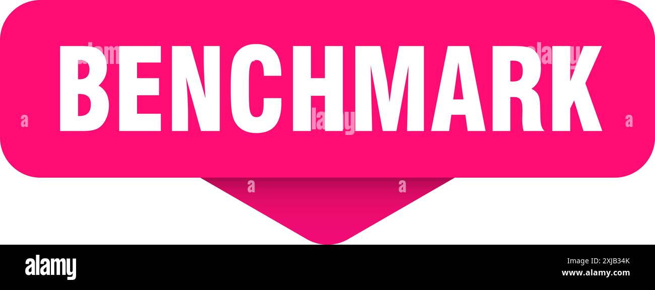 benchmark sticker. benchmark sign on transparent background ...