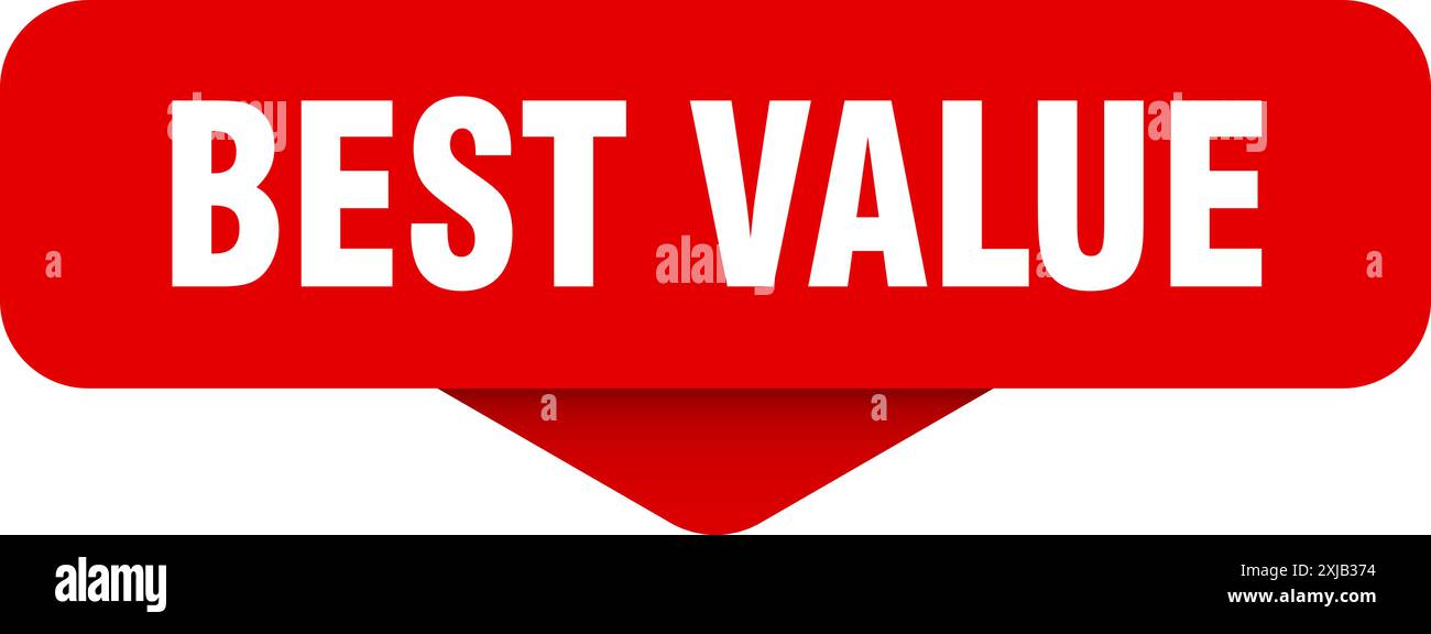 best value sticker. best value sign on transparent background ...