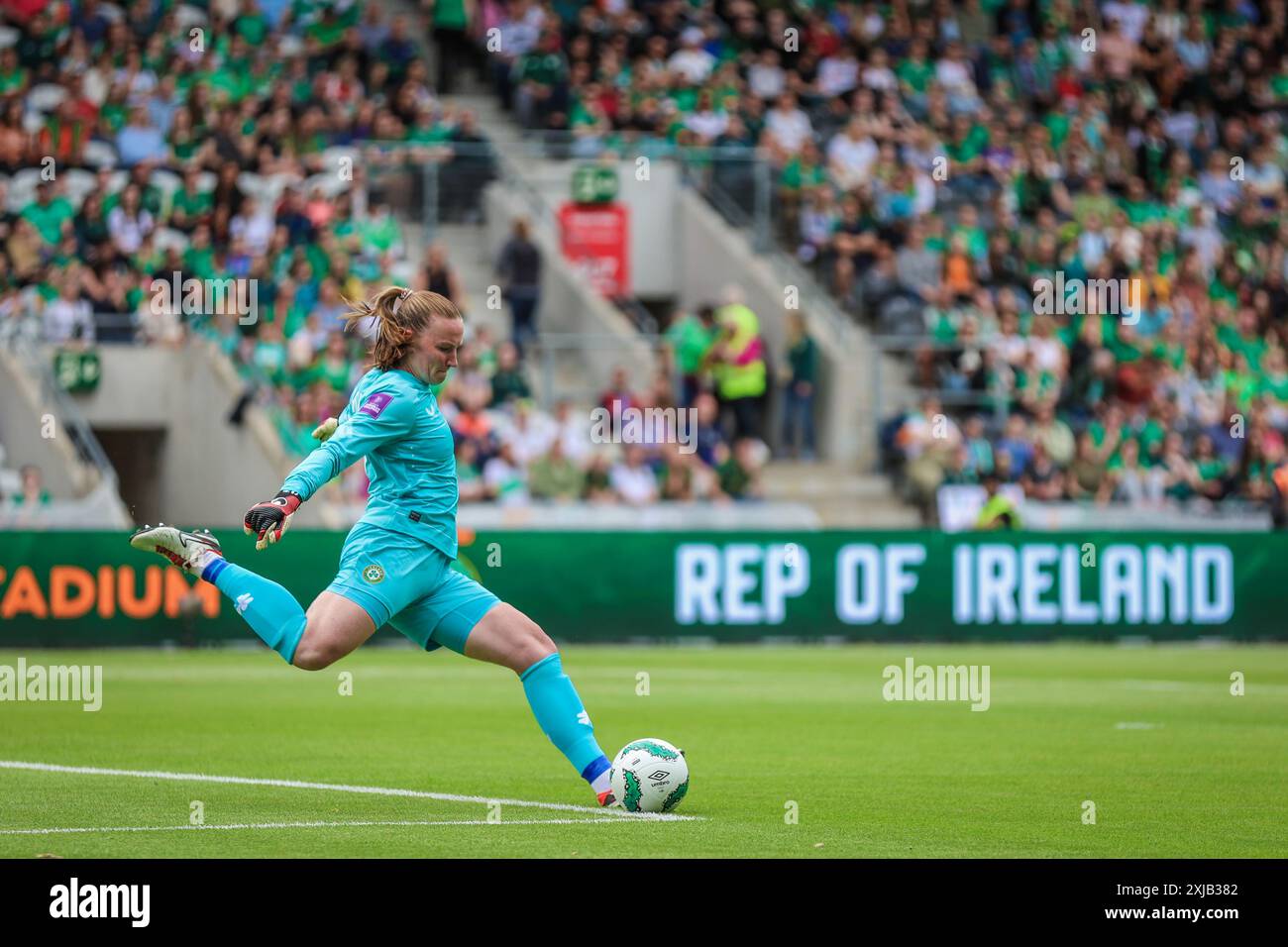 July 16th, 2024, Courtney Brosnan of Ireland during the UEFA EURO 2025 ...
