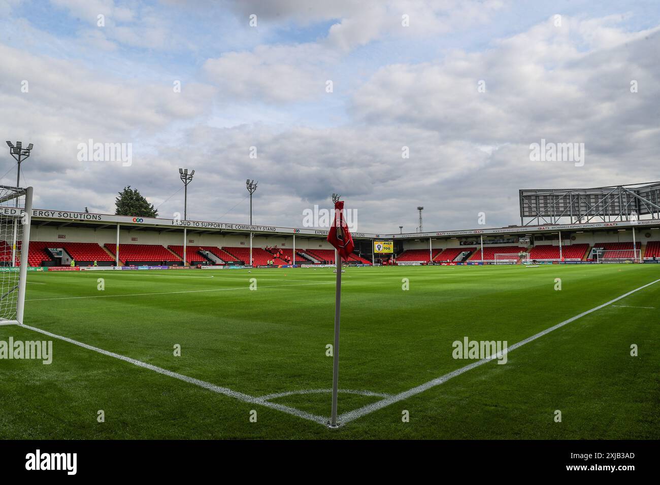 A general view bescot stadium hi-res stock photography and images - Alamy