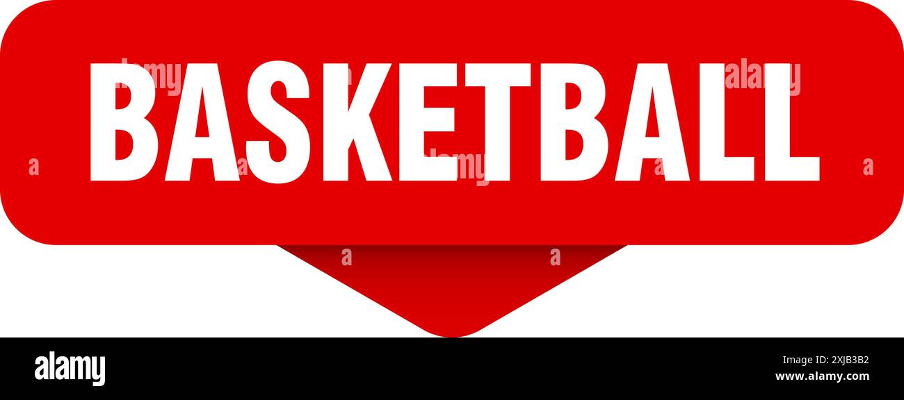 basketball sticker. basketball sign on transparent background ...