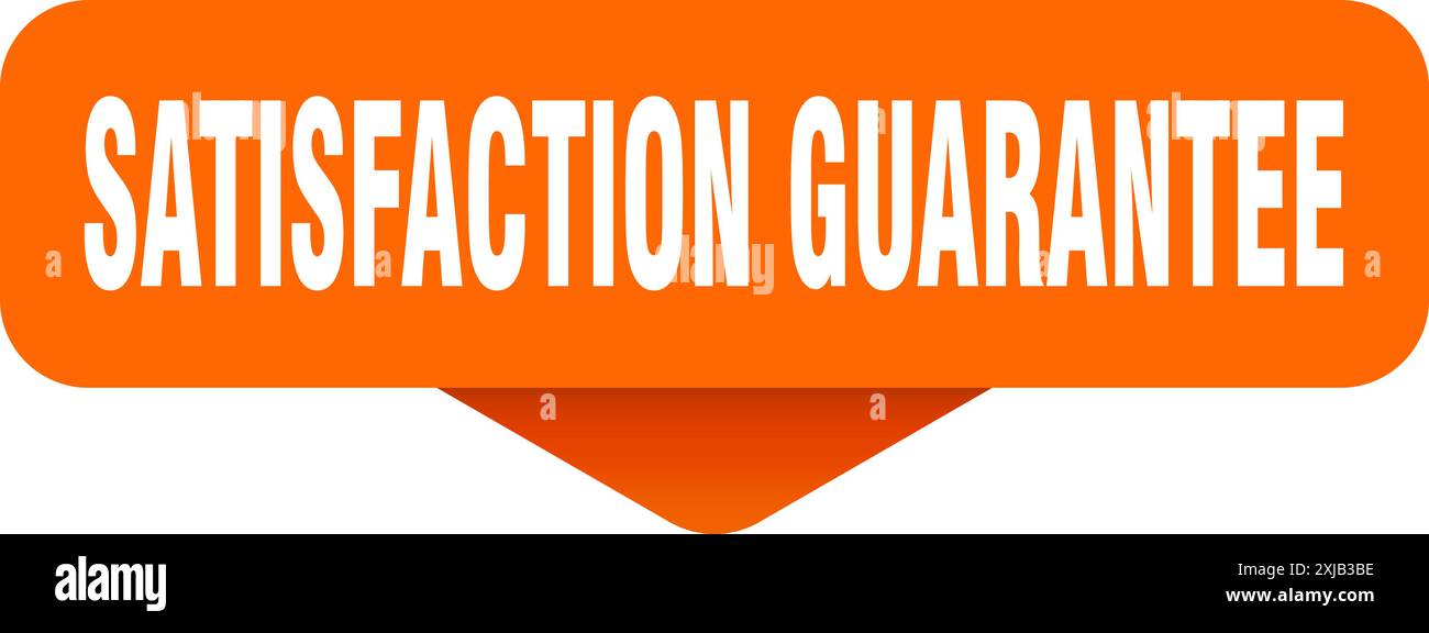 satisfaction guarantee sticker. satisfaction guarantee sign on ...