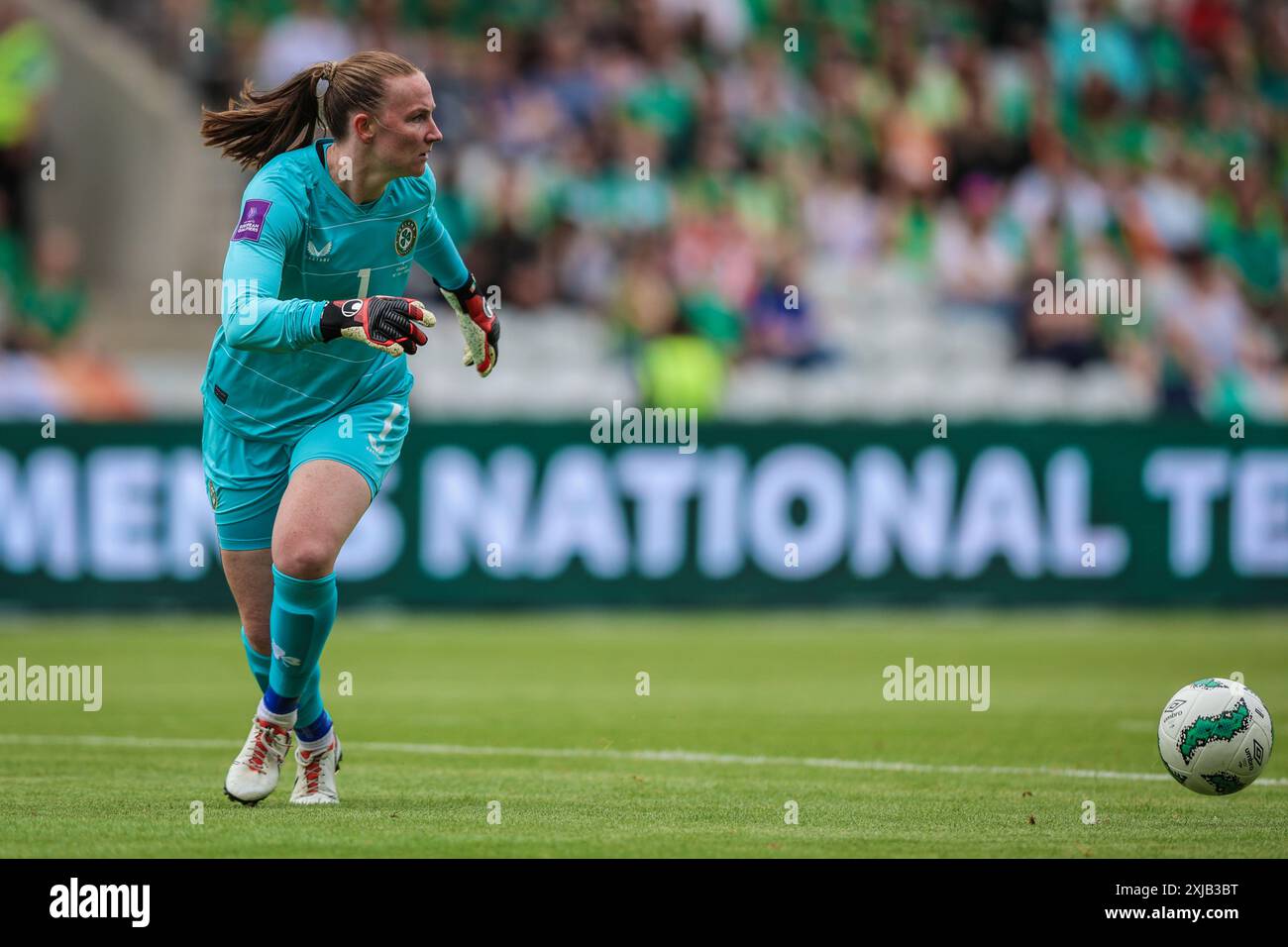 July 16th, 2024, Courtney Brosnan of Ireland during the UEFA EURO 2025 ...