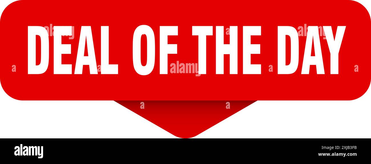 deal of the day sticker. deal of the day sign on transparent background ...