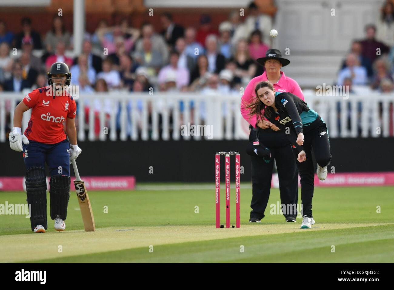 London, England. 17th Jul 2024. Fran Jonas during the Fifth Vitality ...