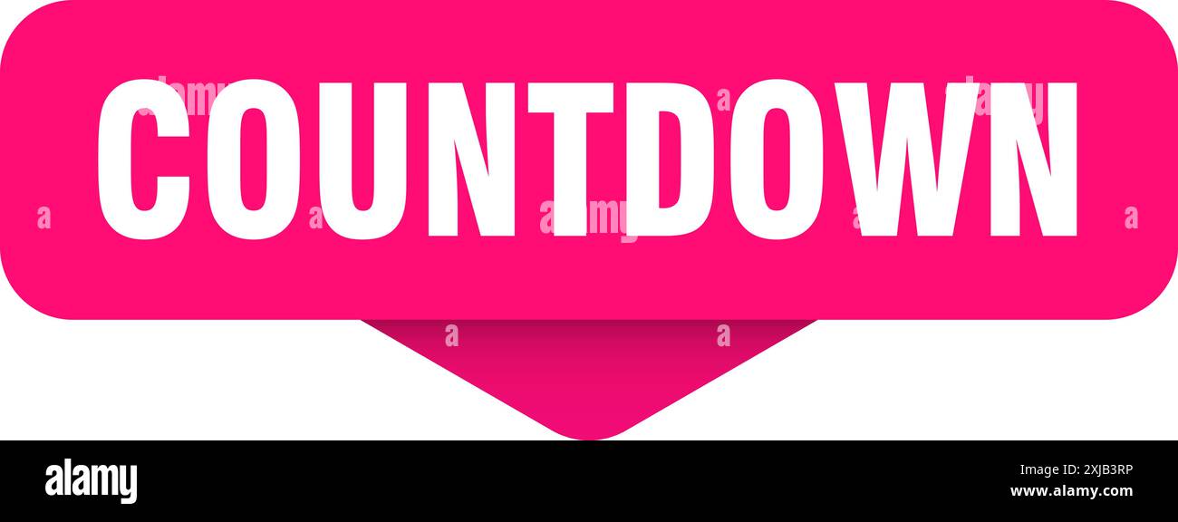 countdown sticker. countdown sign on transparent background ...