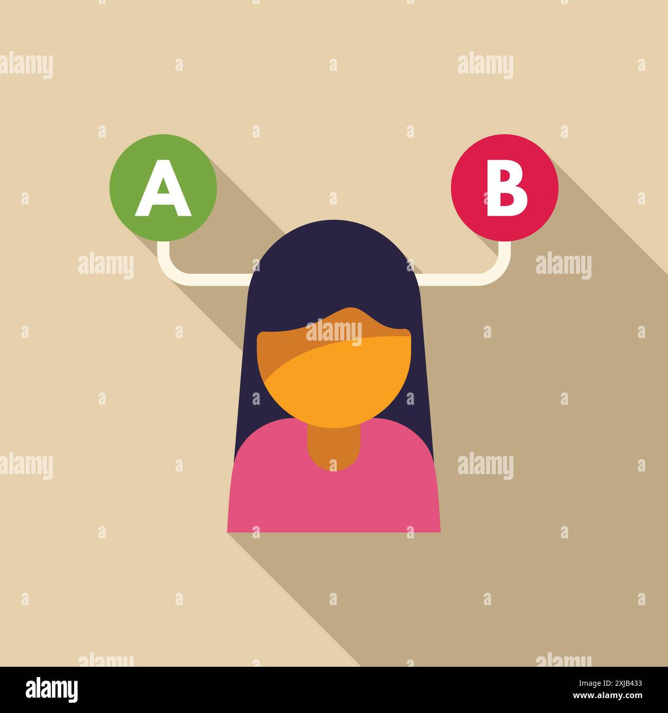 Evaluating options Stock Vector Images - Alamy