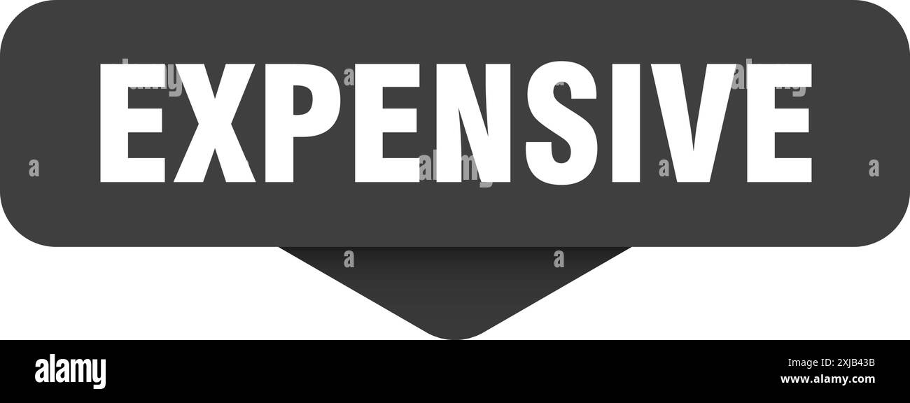 expensive sticker. expensive sign on transparent background ...