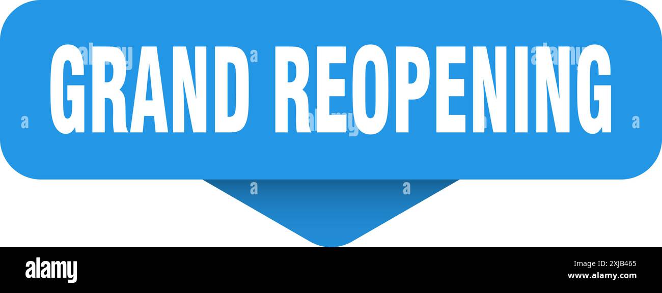 grand reopening sticker. grand reopening sign on transparent background ...