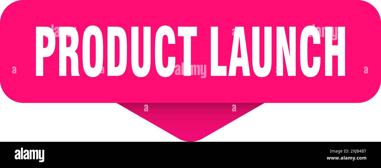 product launch sticker. product launch sign on transparent background ...
