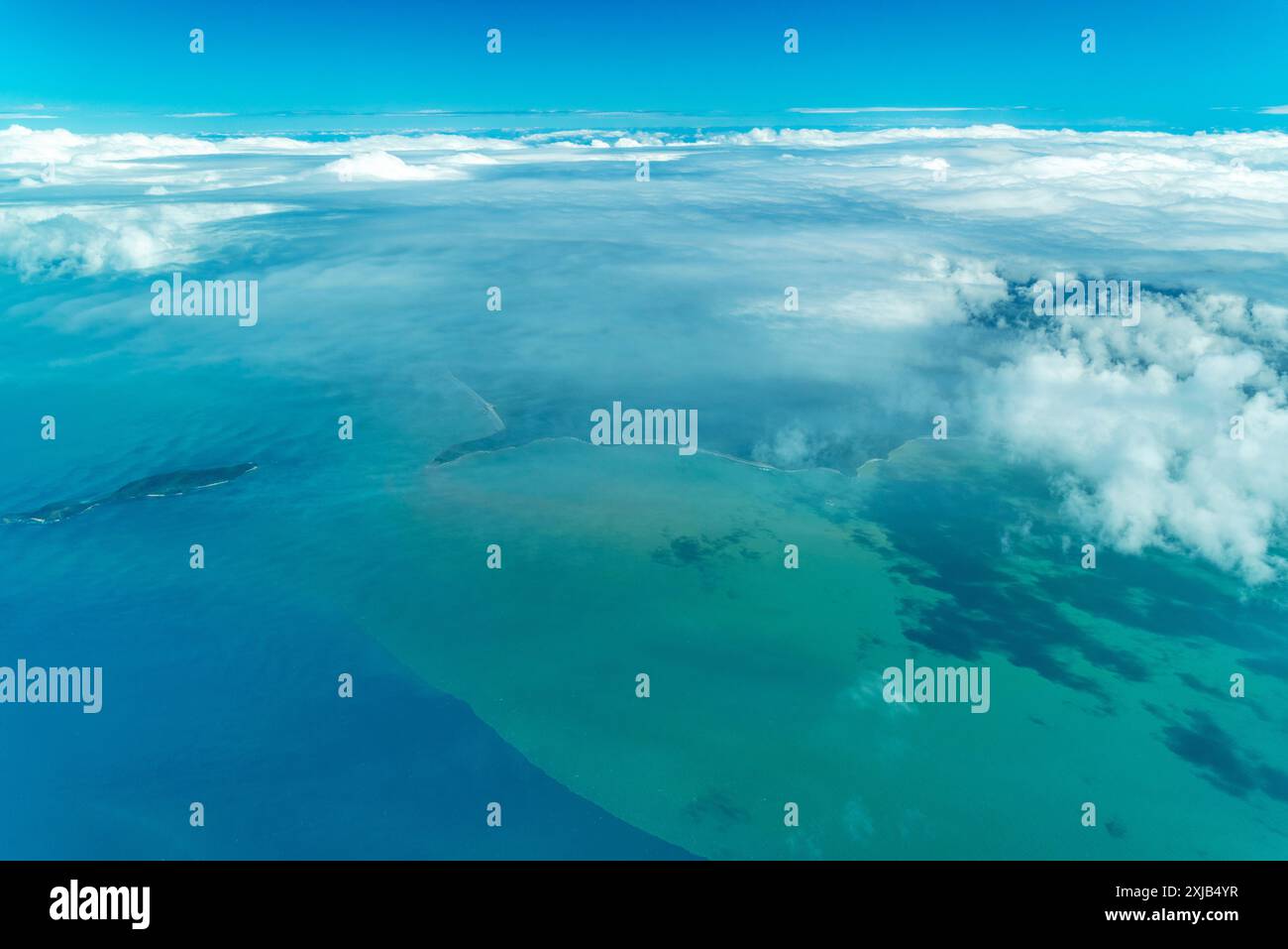 Beach barrier lagoon system hi-res stock photography and images - Alamy