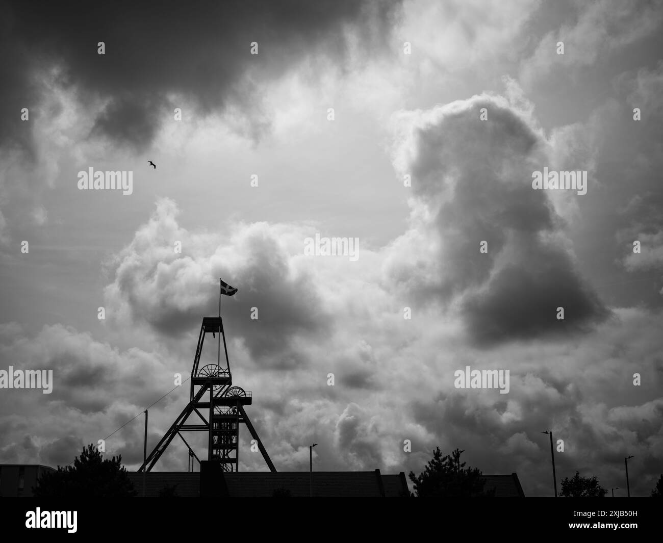 HEARTLANDS POOL CAMBORNE WORLD HERITAGE SITE MINING ENGINE HOUSE Stock ...