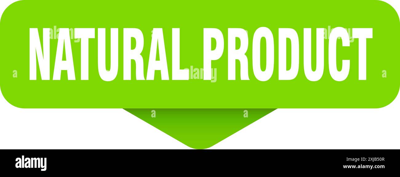 natural product sticker. natural product sign on transparent background ...