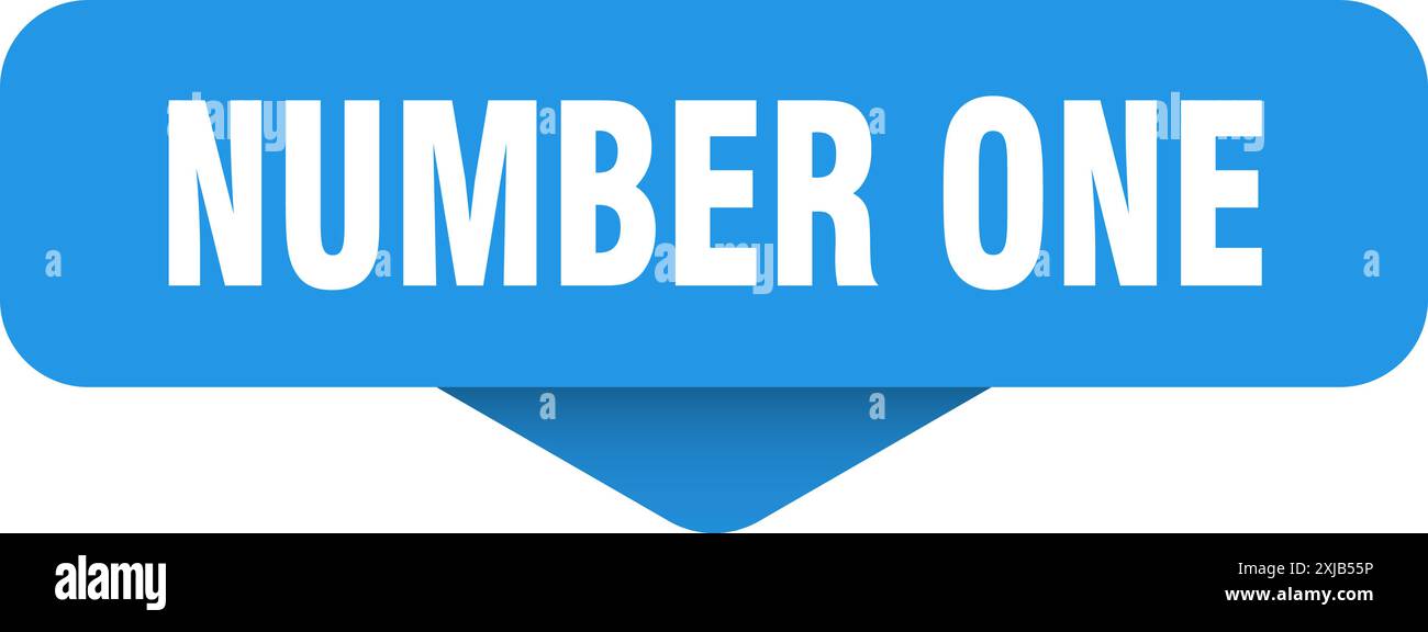 number one sticker. number one sign on transparent background ...
