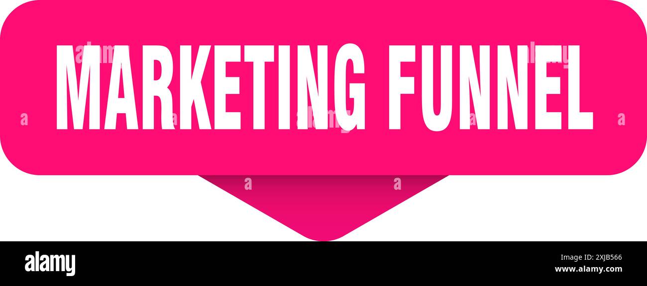 marketing funnel sticker. marketing funnel sign on transparent ...