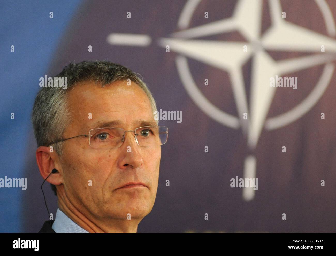 Secretary general of nato jens stoltenberg hi-res stock photography and ...