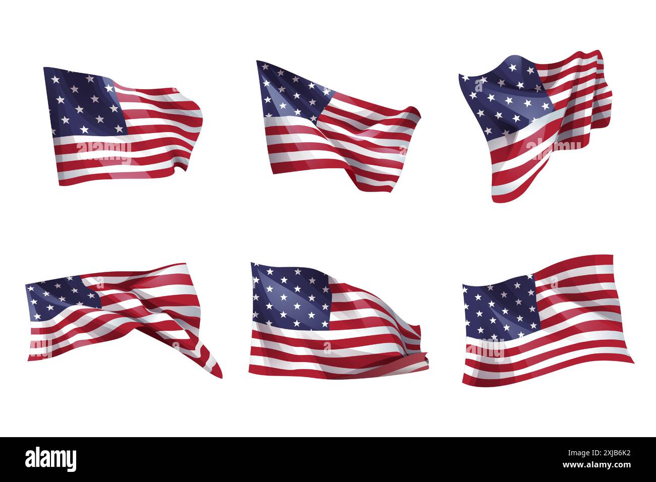 Flag waver Cut Out Stock Images & Pictures - Alamy