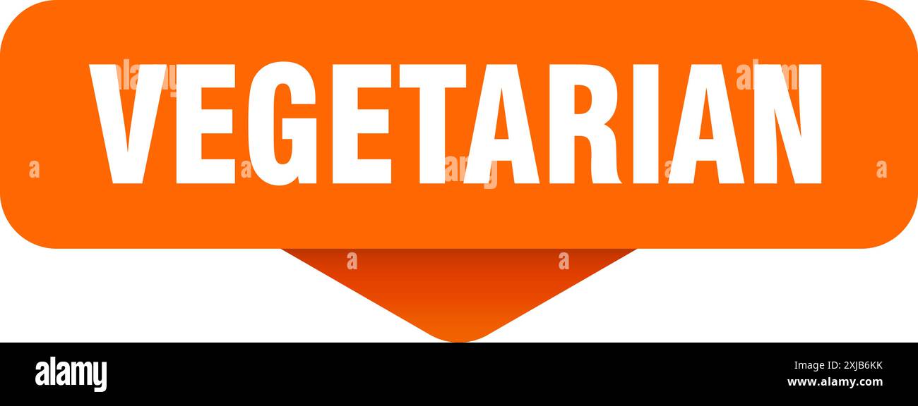 vegetarian sticker. vegetarian sign on transparent background ...