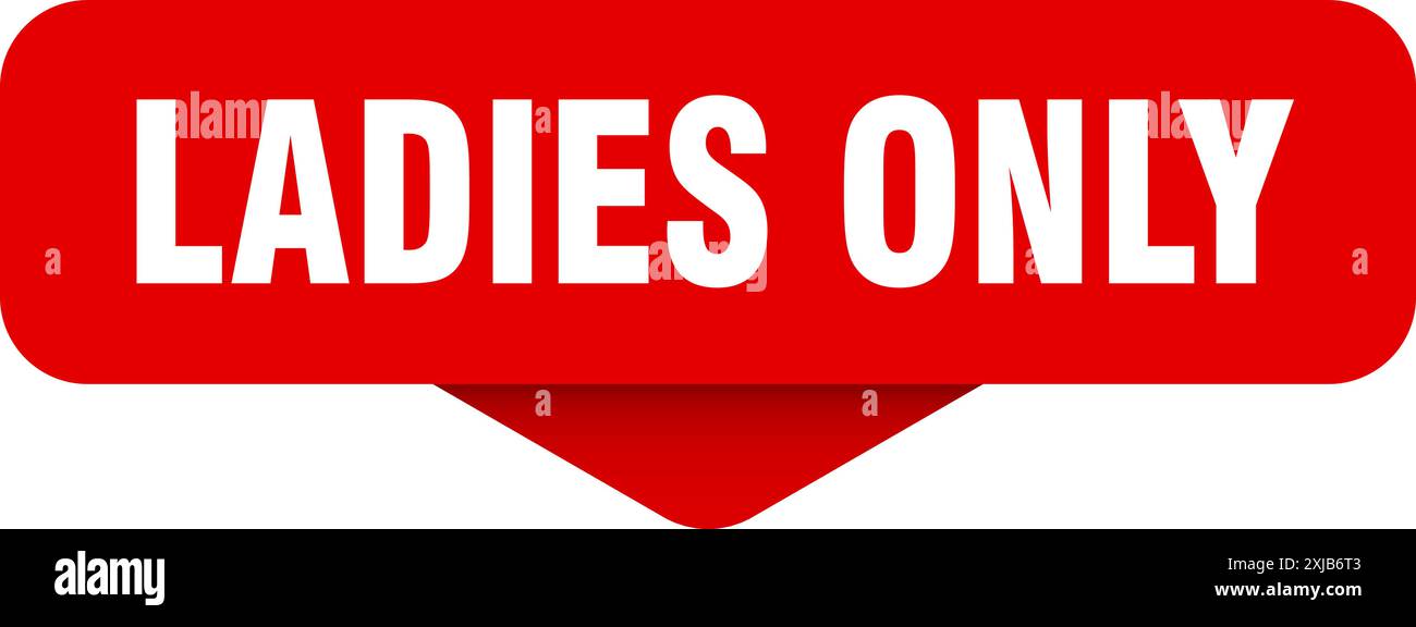 ladies only sticker. ladies only sign on transparent background ...