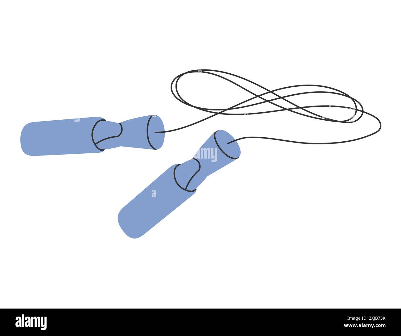 Vector image of skipping or jump rope Stock Vector Image & Art - Alamy
