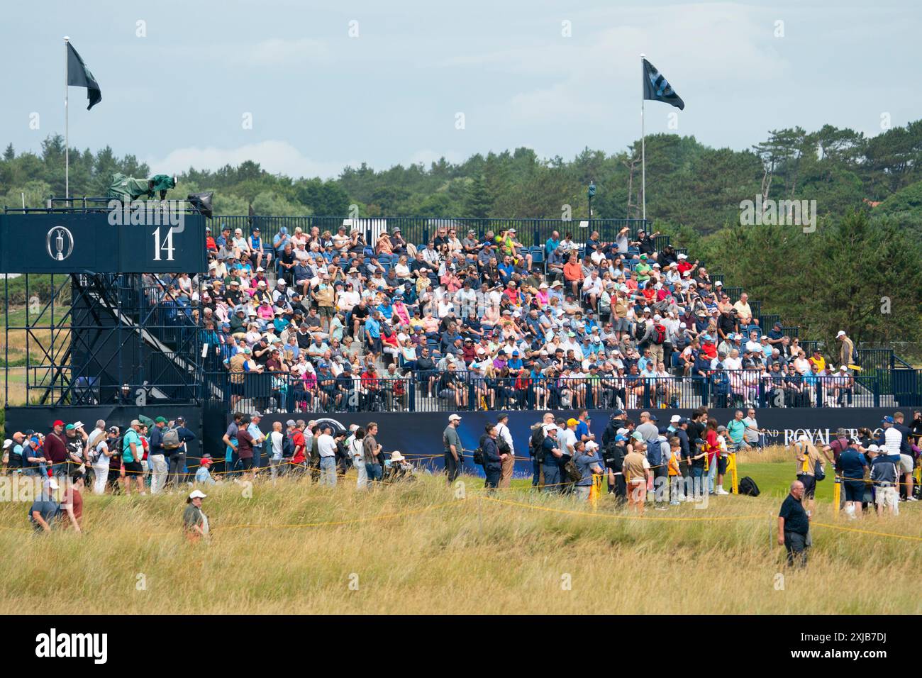 Troon, Scotland, UK. 17th July 2024. Wednesday practice day at Royal ...