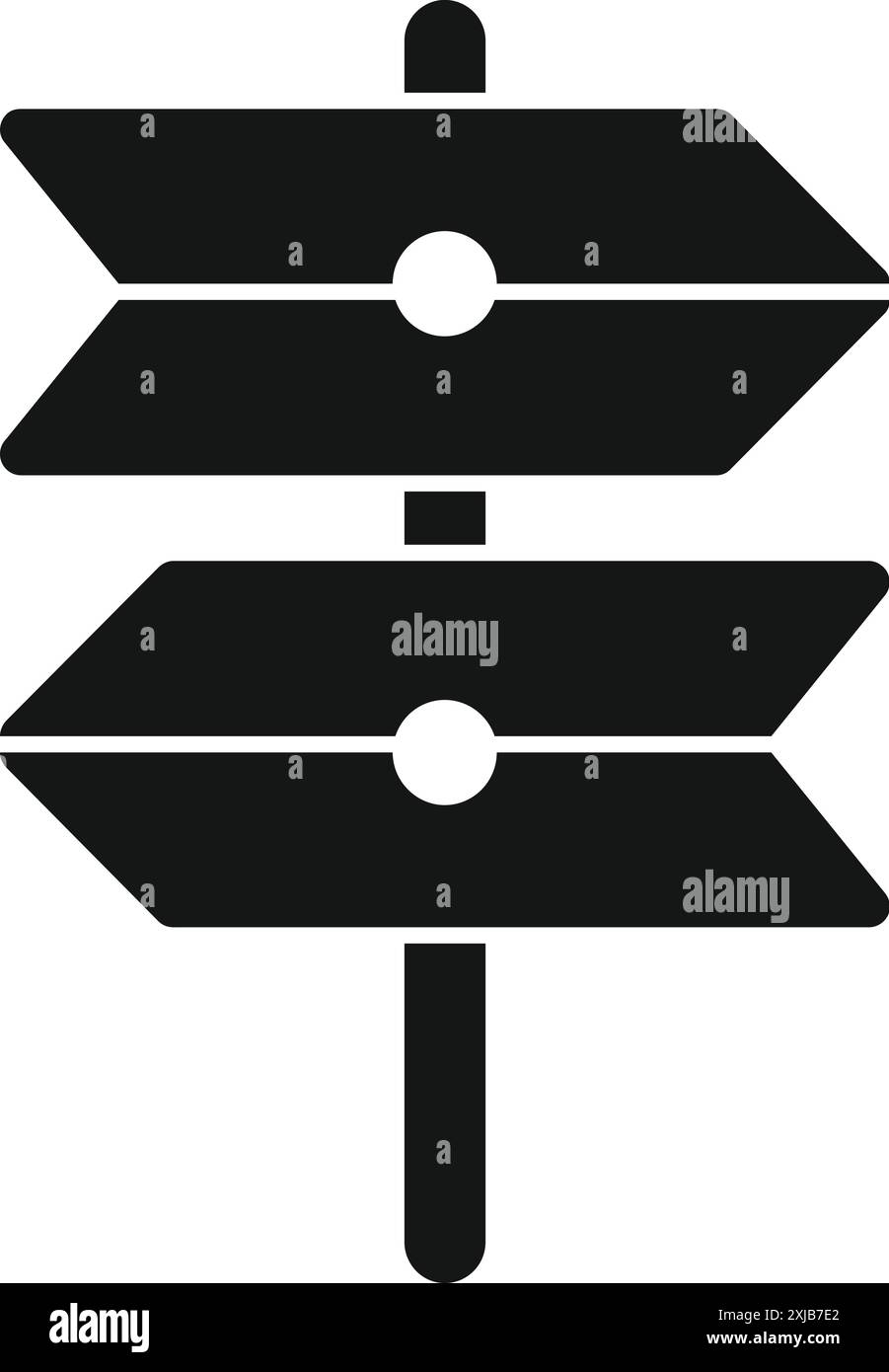 Two different directions Black and White Stock Photos & Images - Alamy