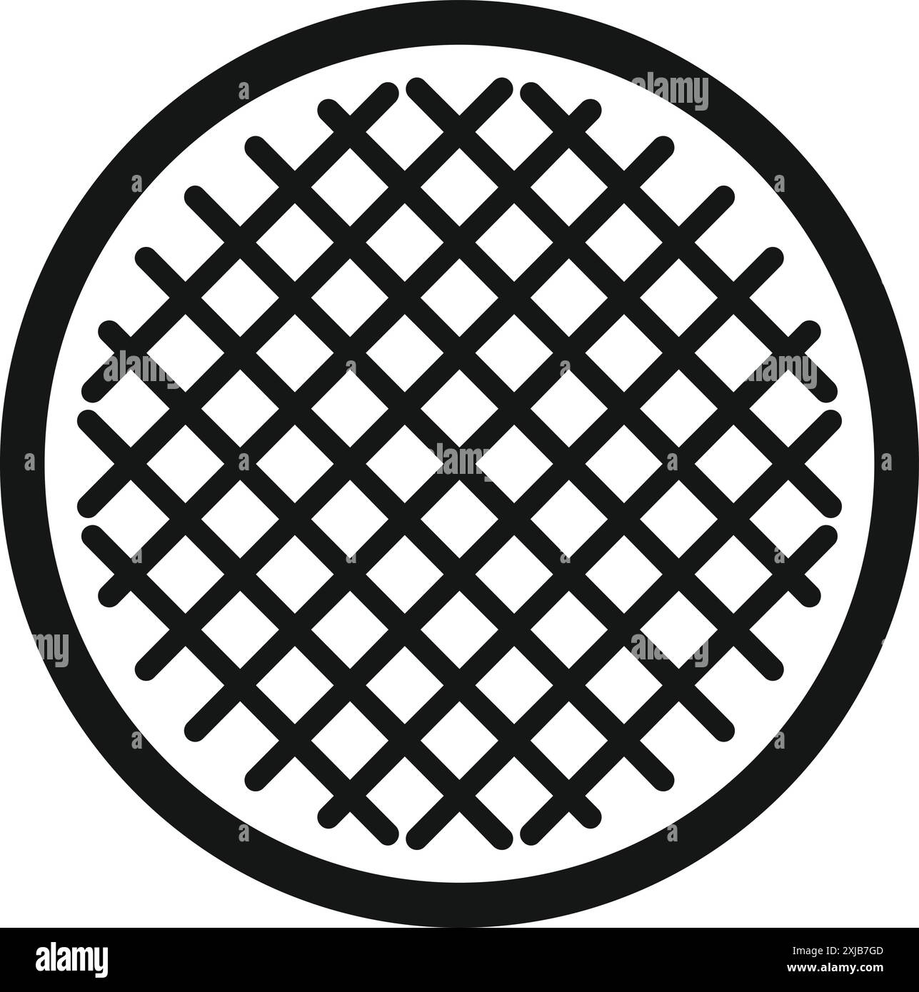 Barbecue grill grate stainless Stock Vector Images - Alamy