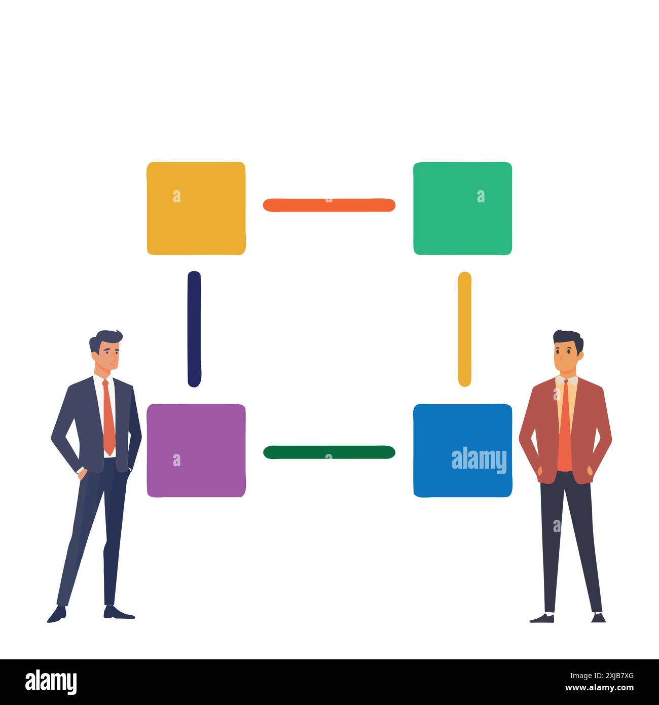 Business management concept, business. Vector concept. Service Stock ...