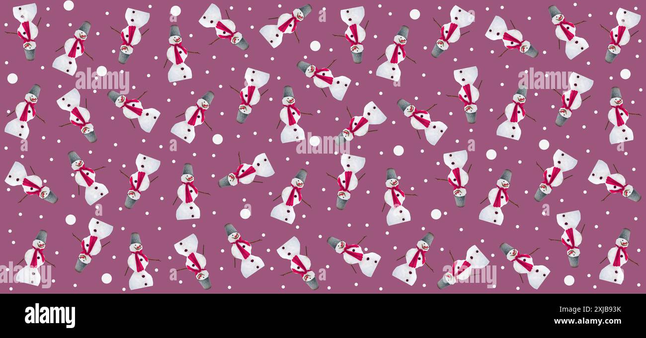 Minimalist gift wrapping paper pattern. Christmas, winter theme. A ...