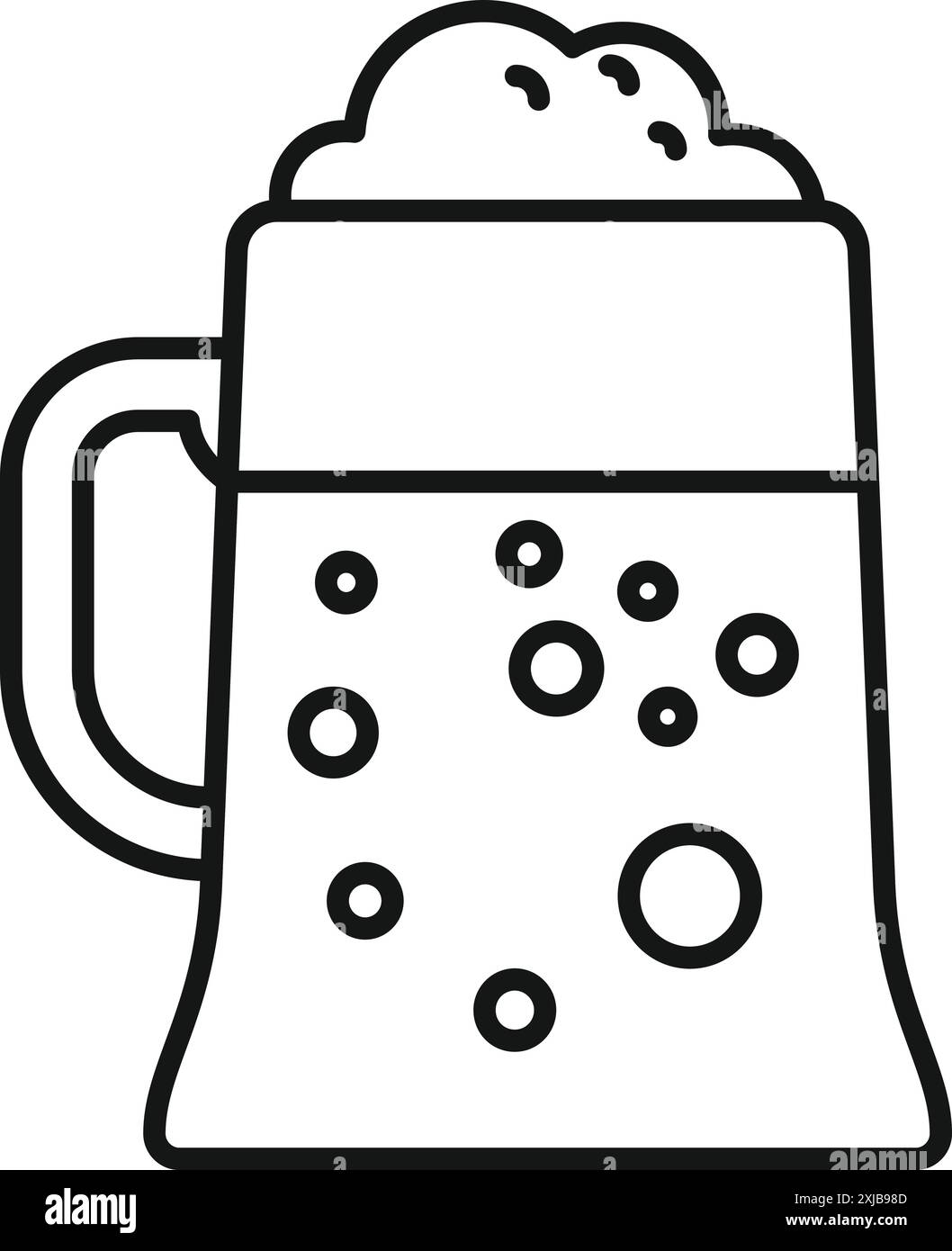 Beer stein sketch Stock Vector Images - Alamy