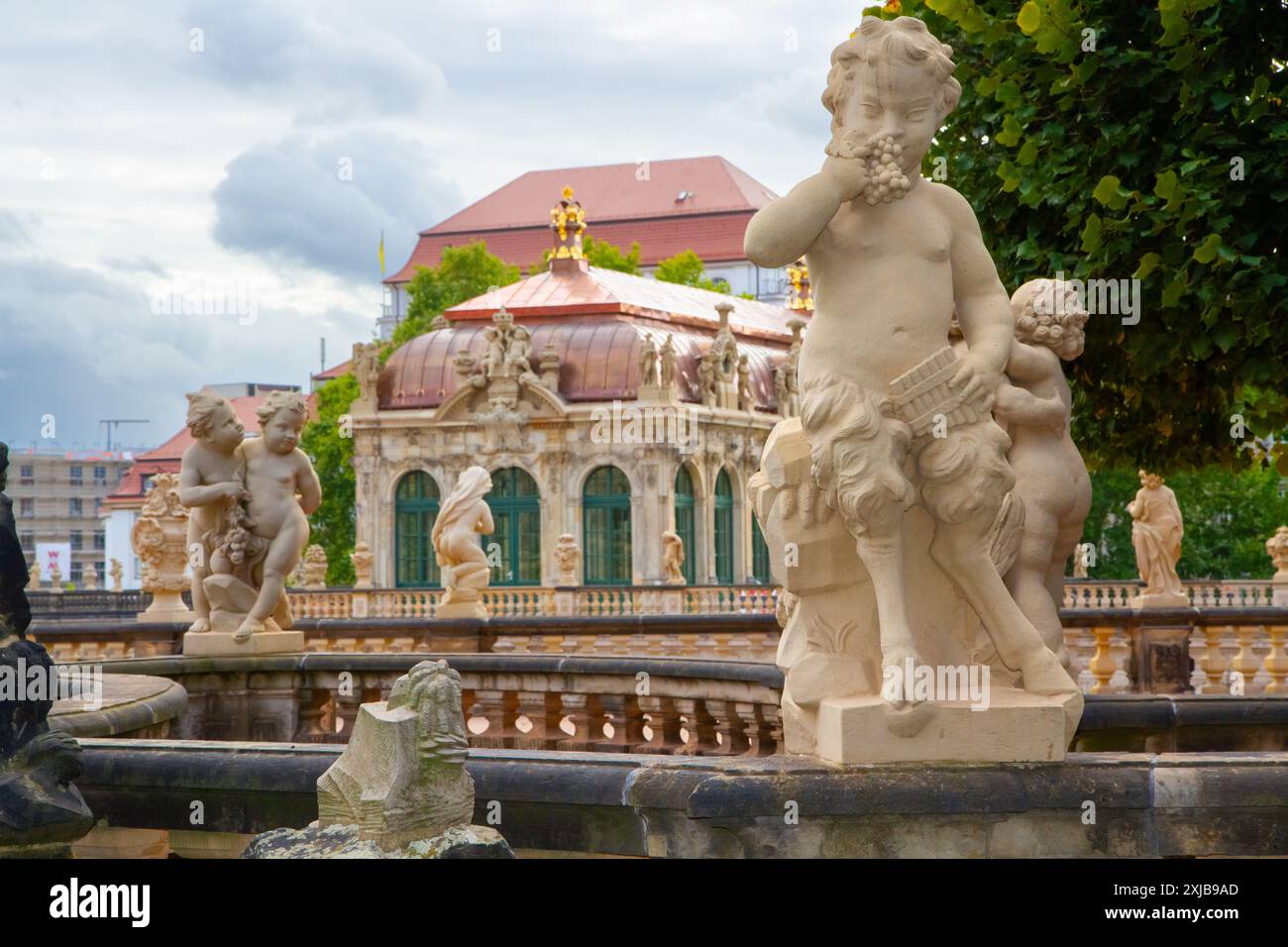 Famous zwinger palace in dresden hi-res stock photography and images ...