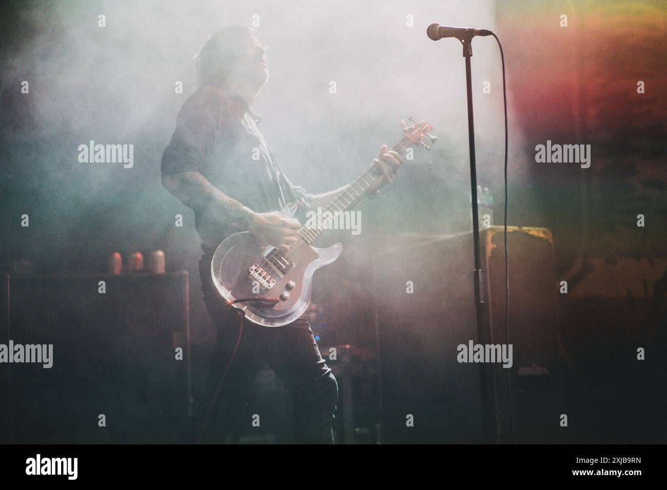 Death From Above 1979 at the O2 Ritz, Manchester, 16.07.24 Stock Photo ...