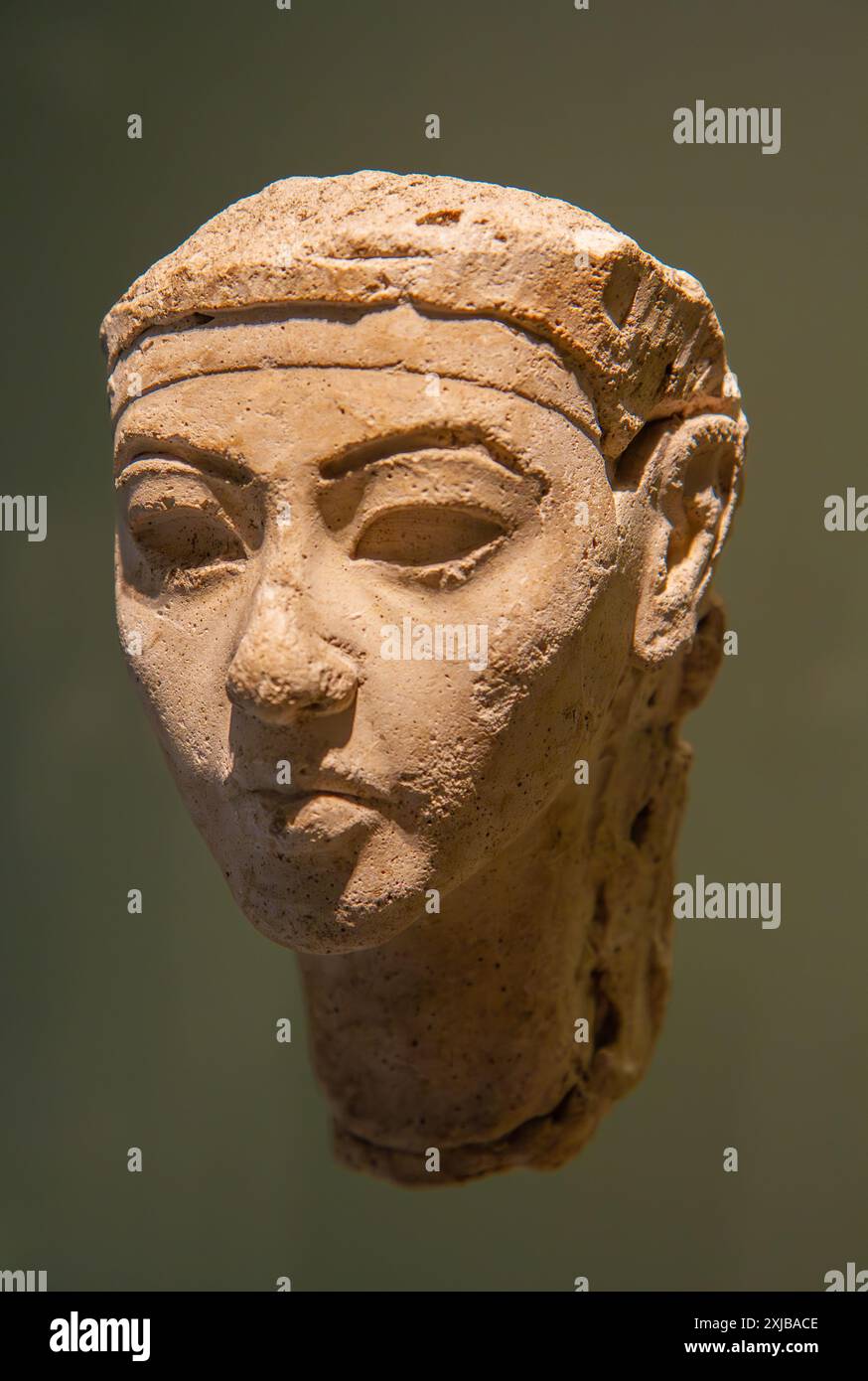 Portrait study of a woman. New kingdom Egypt. Amarna Period. Egyptian ...