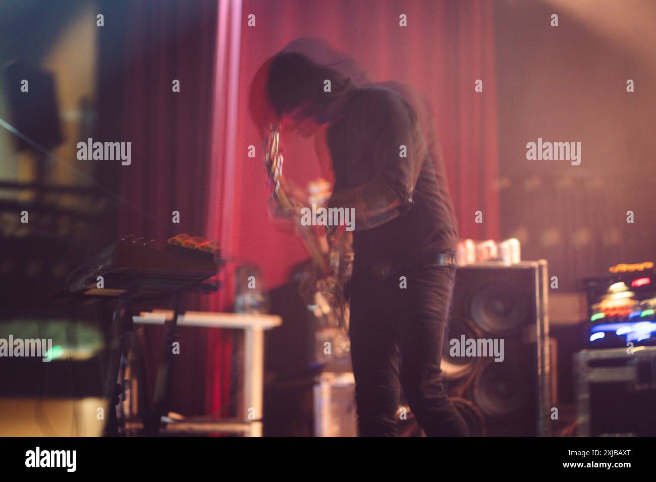 Death From Above 1979 at the O2 Ritz, Manchester, 16.07.24 Stock Photo ...