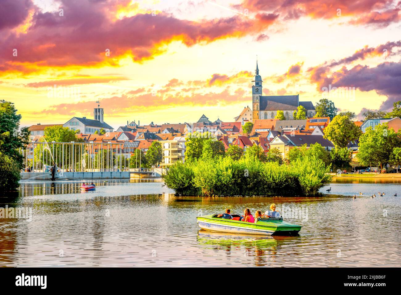 Old city of Boeblingen, Germany Stock Photo - Alamy
