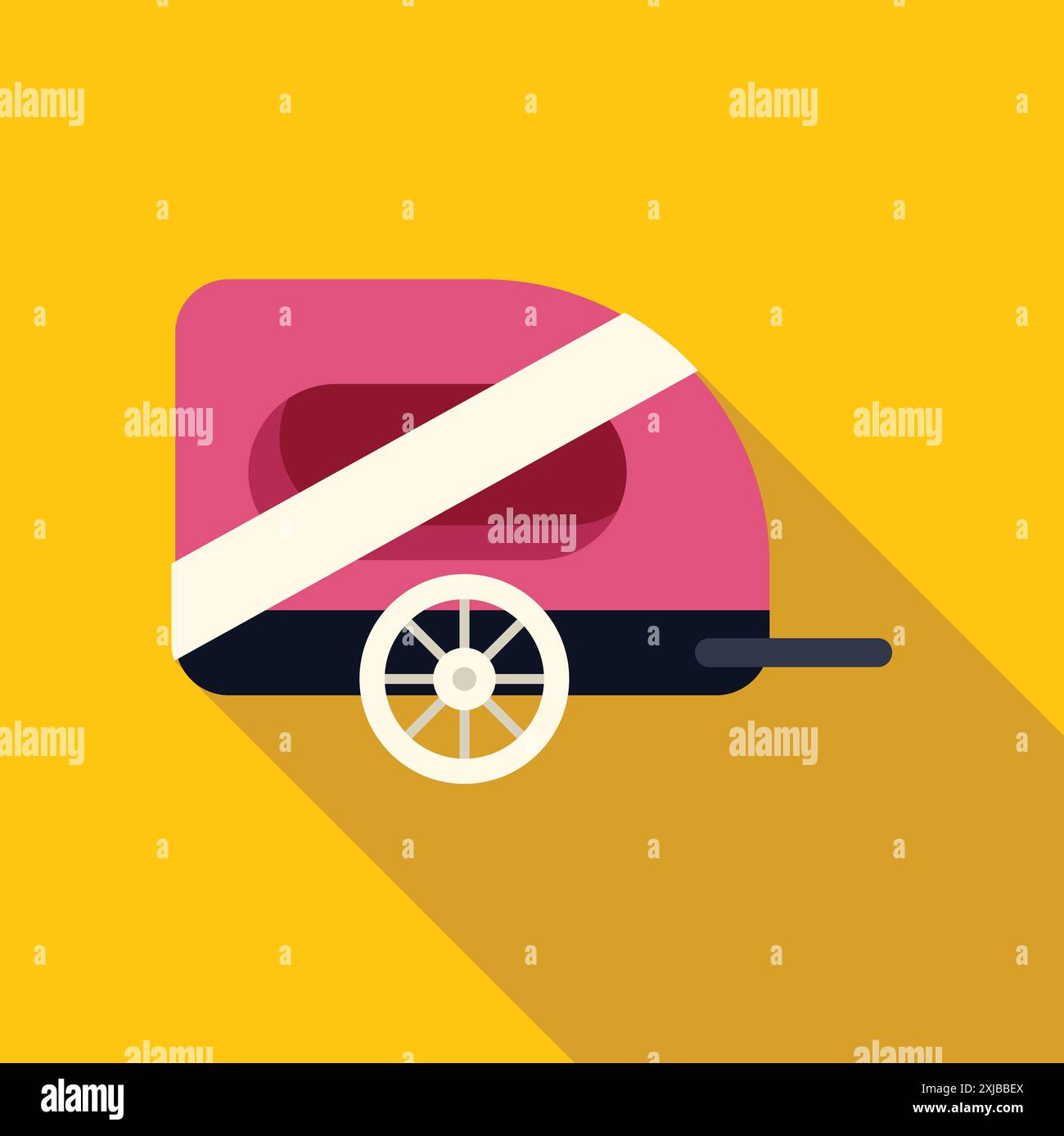 Travel trailer teardrop Stock Vector Images - Alamy