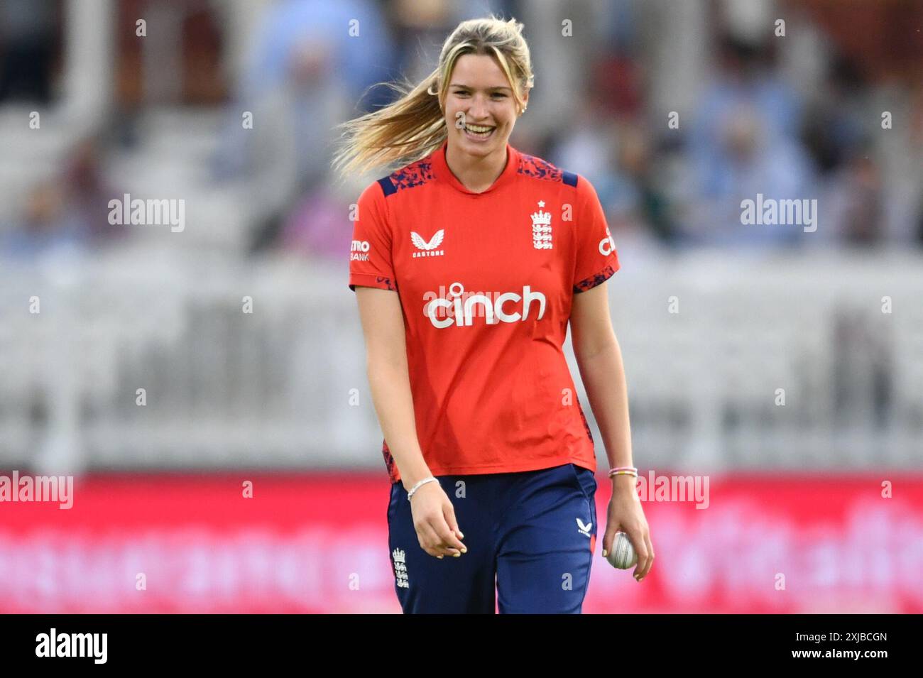 London, England. 17th Jul 2024. Lauren Bell during the Fifth Vitality ...