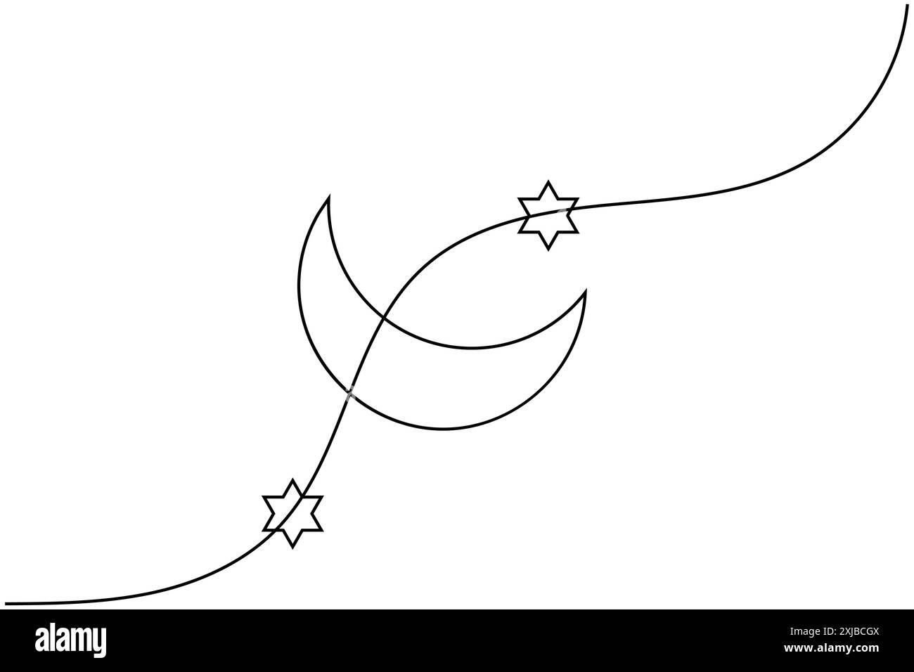 Moon phases artwork Stock Vector Images - Alamy