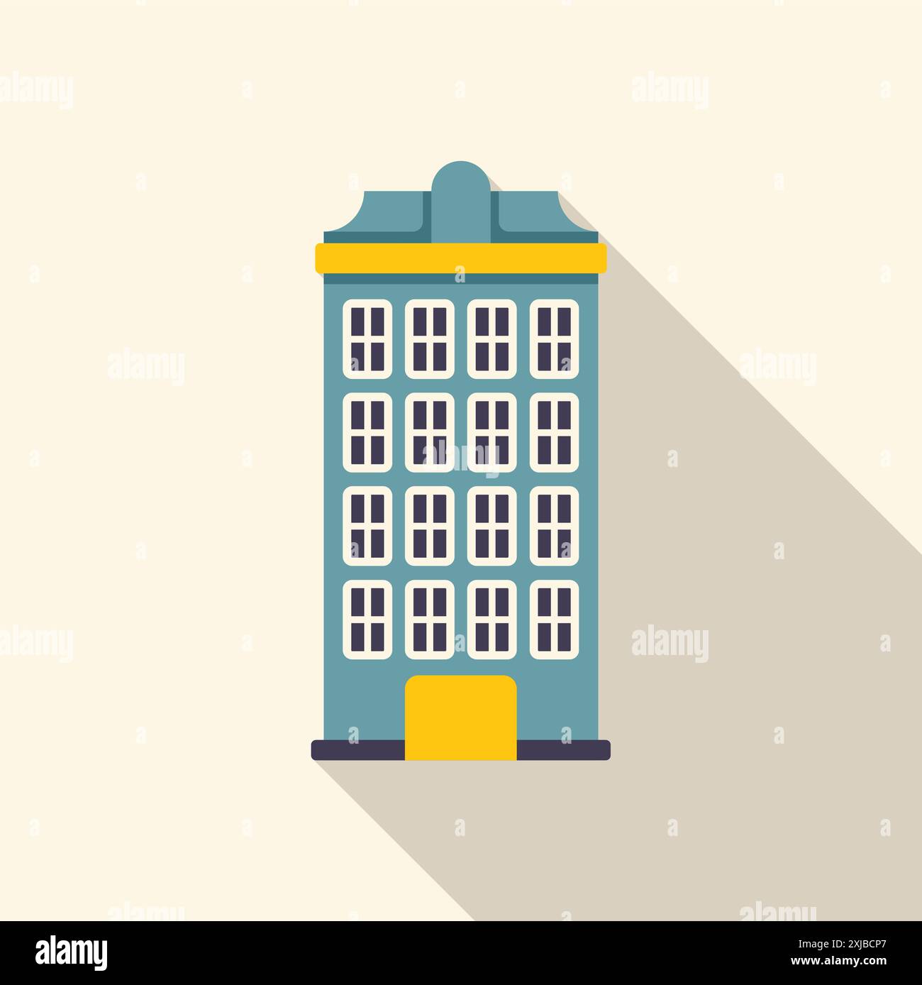 Long narrow apartment Stock Vector Images - Alamy