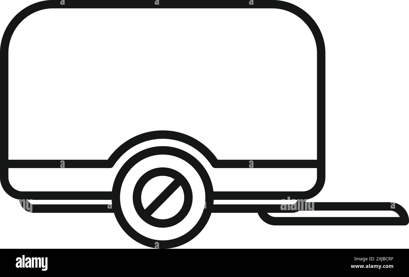 Drawing caravan Cut Out Stock Images & Pictures - Alamy
