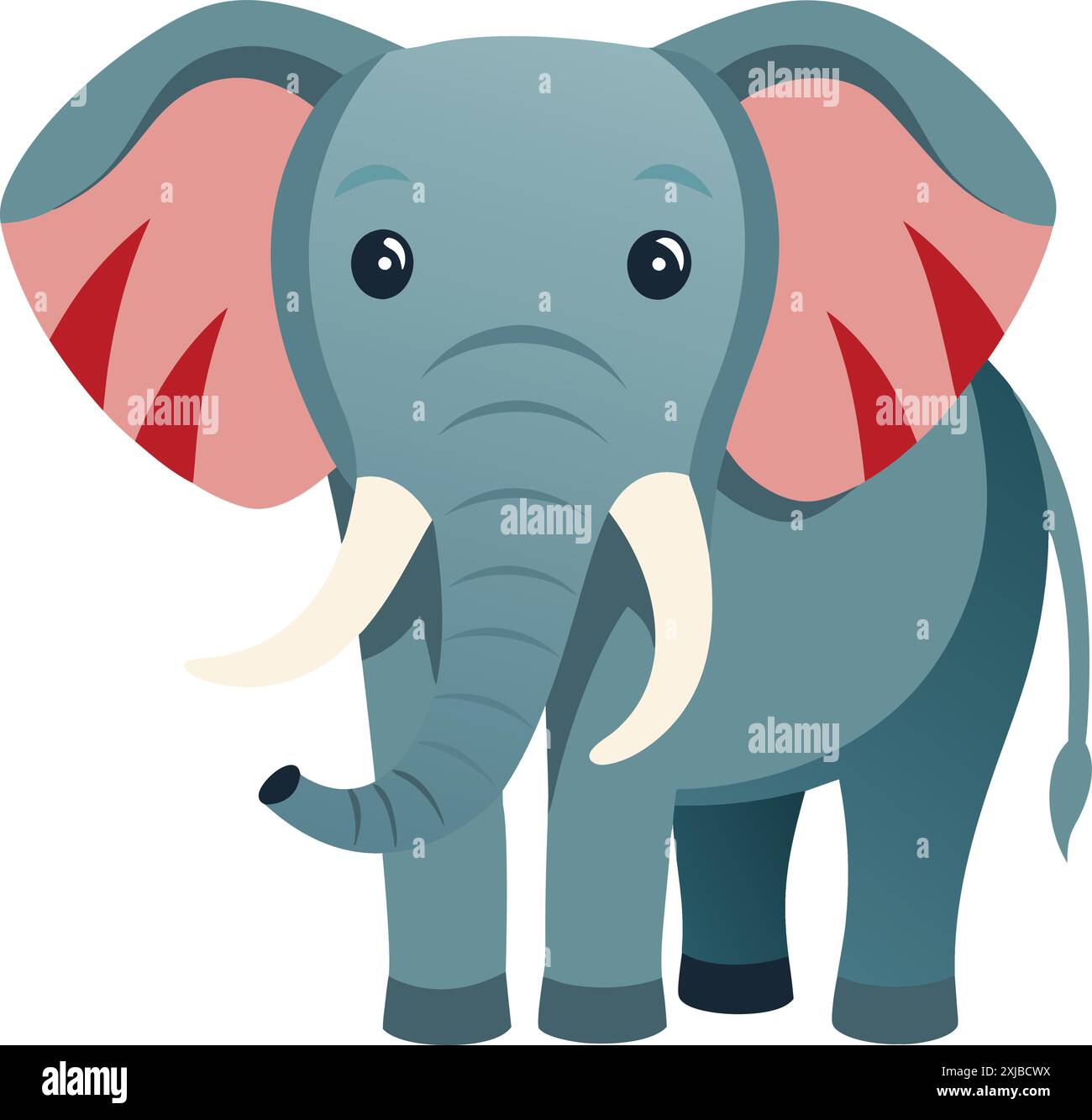 baby elephant, elephant illustration Stock Vector Image & Art - Alamy