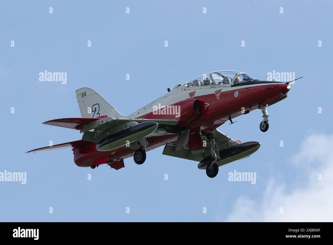British Aerospace Hawk Mk.66 of the Midnight Hawks Finnish Air Force ...