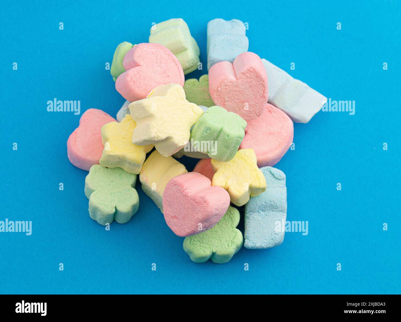 Crunchy Freeze Dried Marshmallows in the Shape of Lucky Charms on a ...